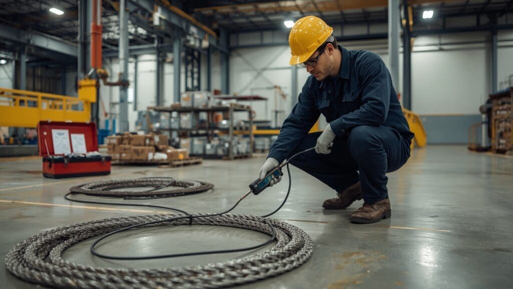 Wire Rope NDT Inspection Methods: Electromagnetic, Ultrasonic, and ...